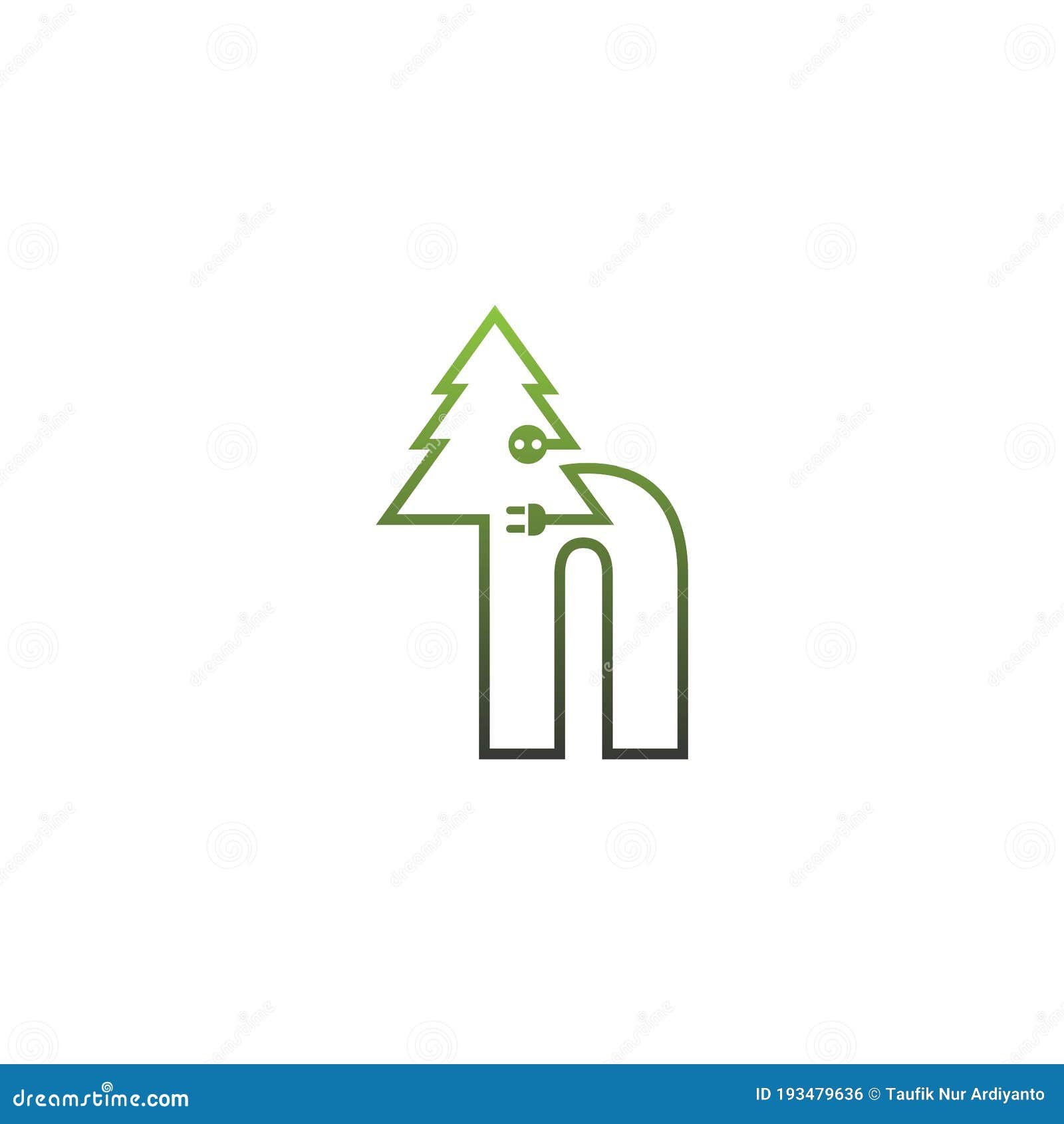 Letter Tree Logo, Concept Letter + Icon Tree Vector Stock Vector ...
