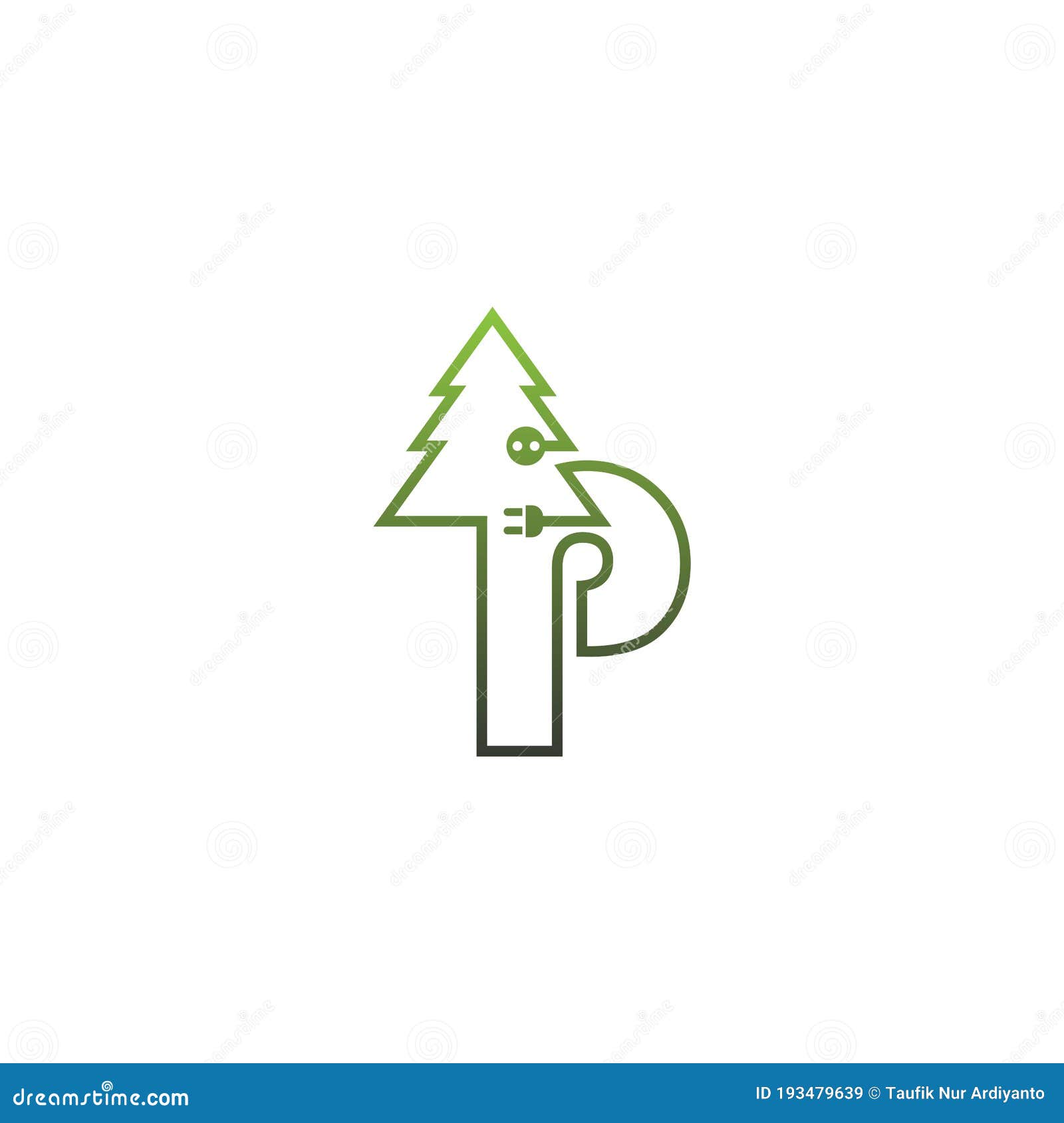Letter Tree Logo, Concept Letter + Icon Tree Vector Stock Vector ...