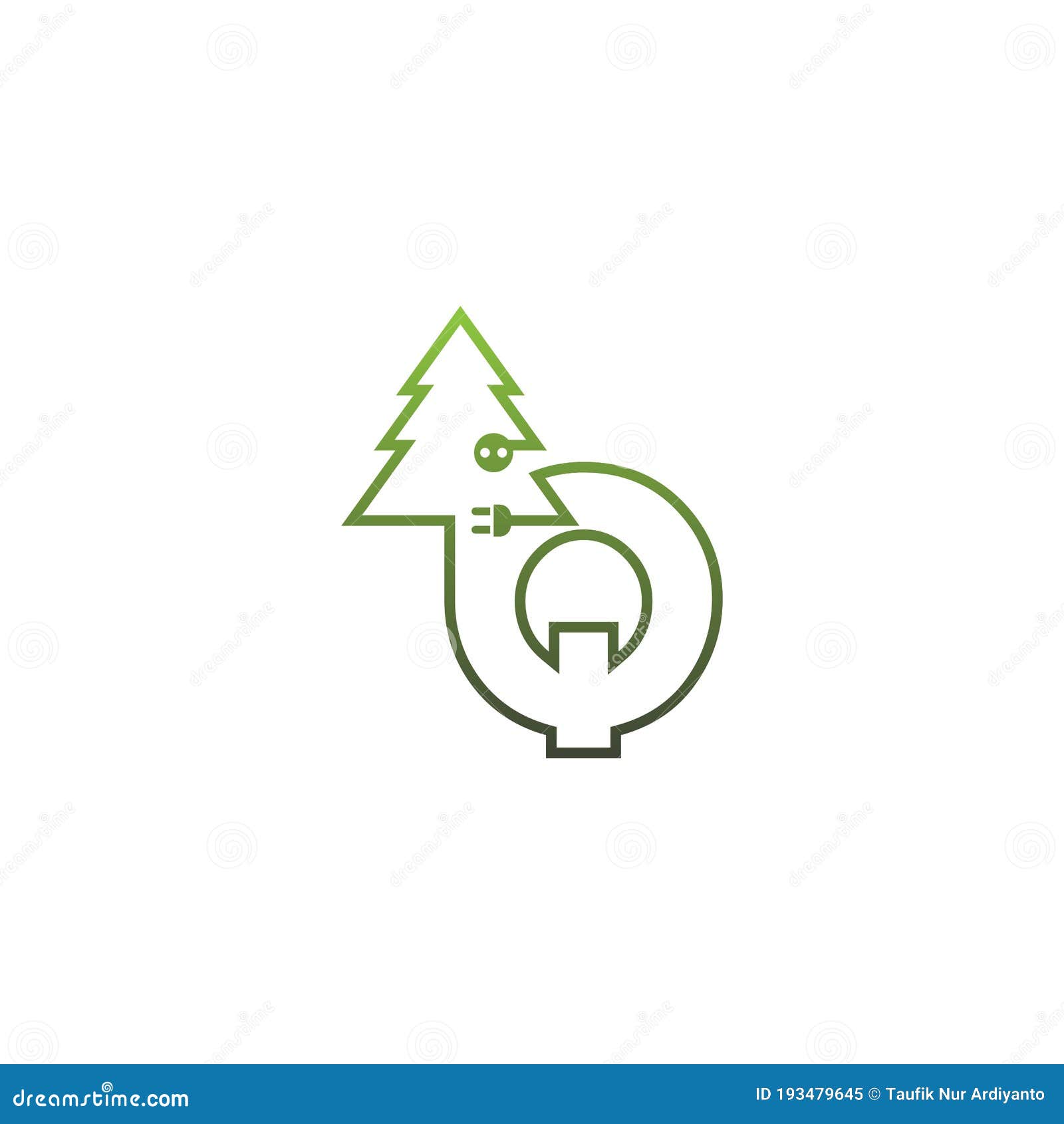 Letter Tree Logo, Concept Letter + Icon Tree Vector Stock Vector ...