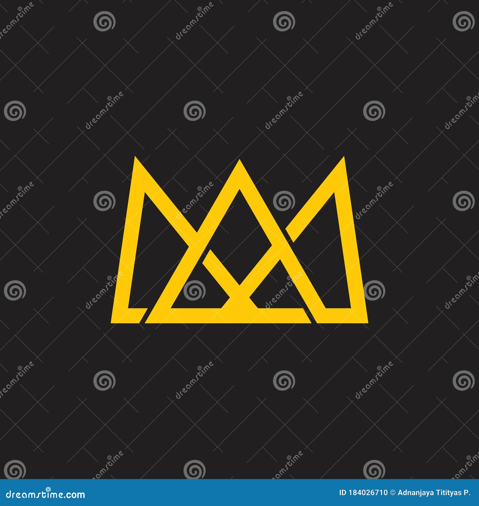 S Letter Triangle Logo. Vector Illustration On White Background ...