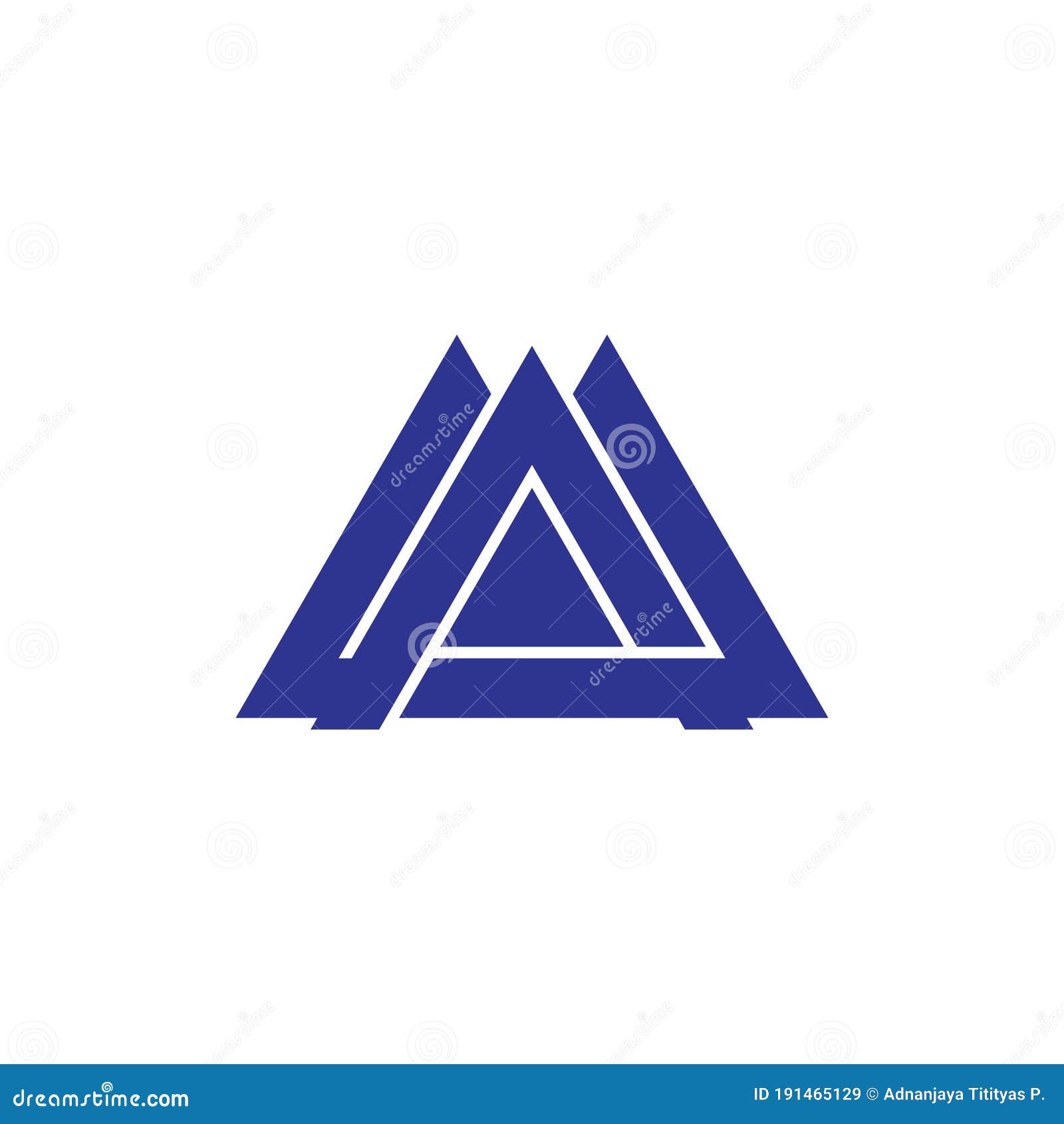Letter Ev Triangle Linked Line Logo Vector | CartoonDealer.com #183260089