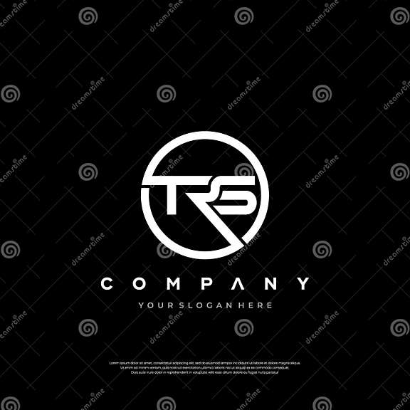 Letter TRS logo Design stock vector. Illustration of unique - 322296608