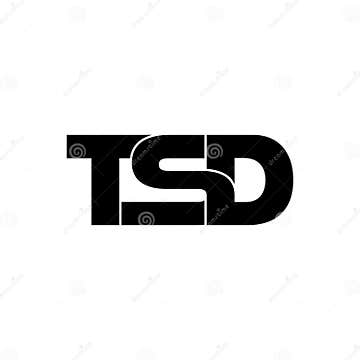 Letter TSD Simple Monogram Logo Icon Design. Stock Vector ...