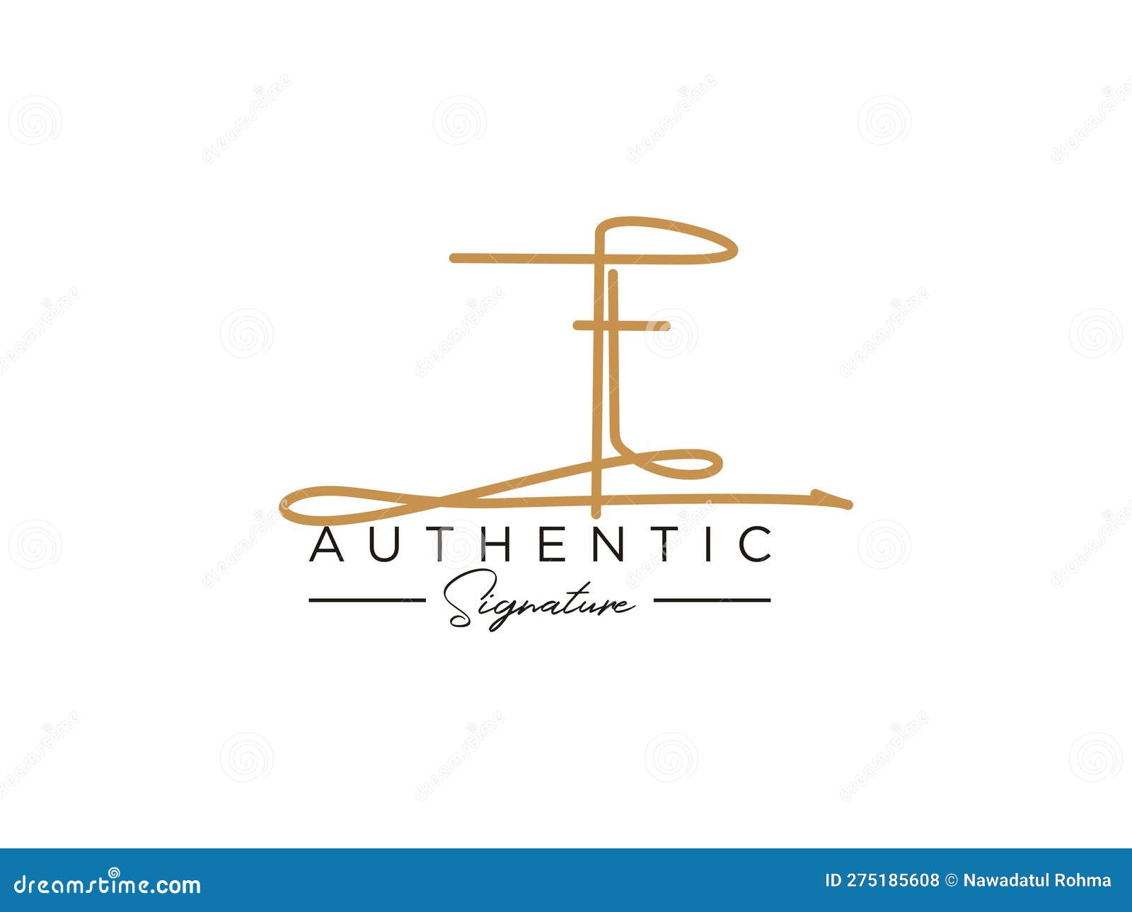 Letter TT Signature Logo Template Vector Stock Vector - Illustration of ...