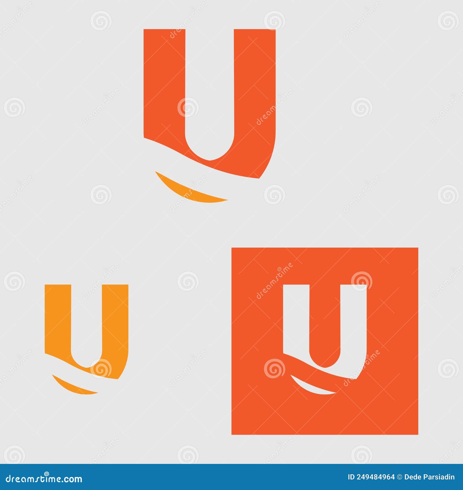 Letter U Business Corporate Abstract Unity Vector Logo Design Template ...