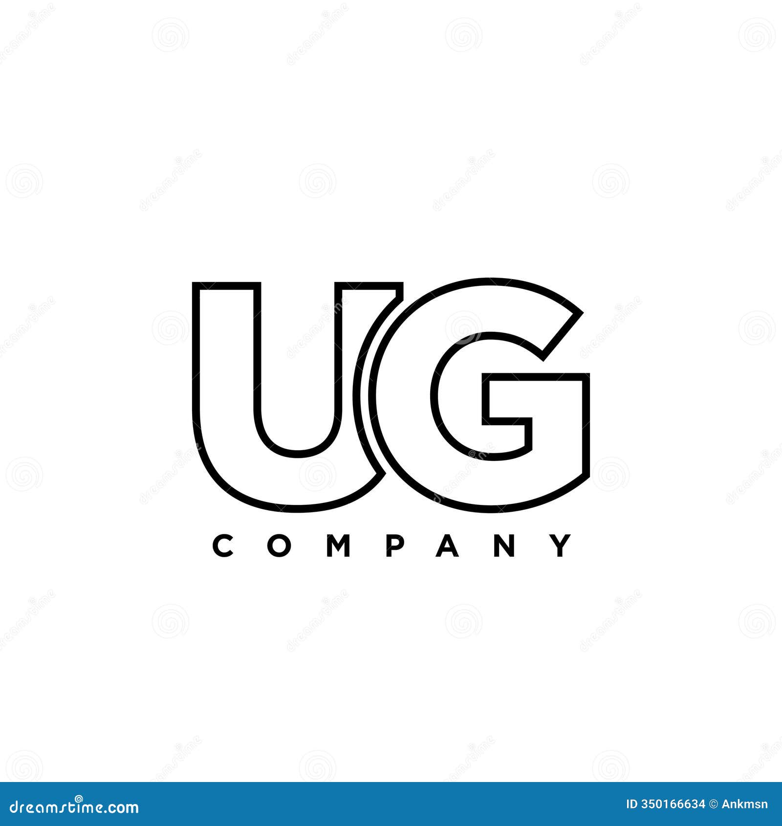 Letter U and G, UG Logo Design Template. Minimal Monogram Initial Based ...