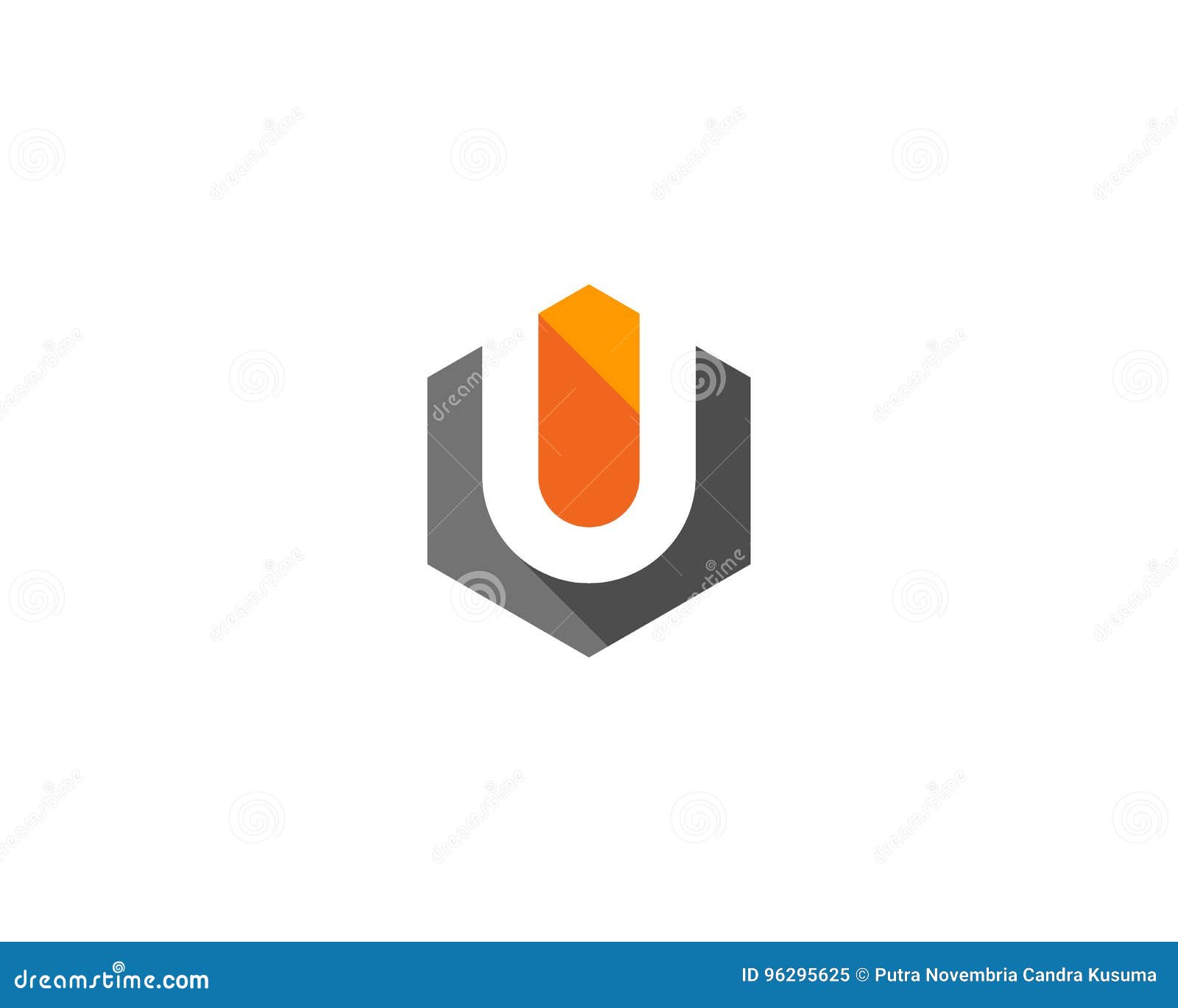 Letter U Icon Logo Design Element Stock Vector - Illustration of cloud ...