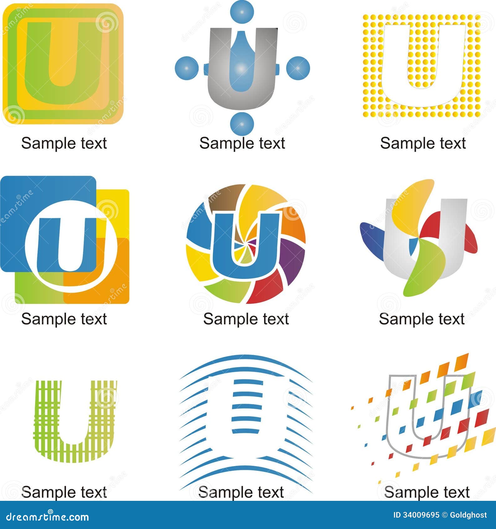 Letter U Logo stock vector. Illustration of culture, advertisement ...