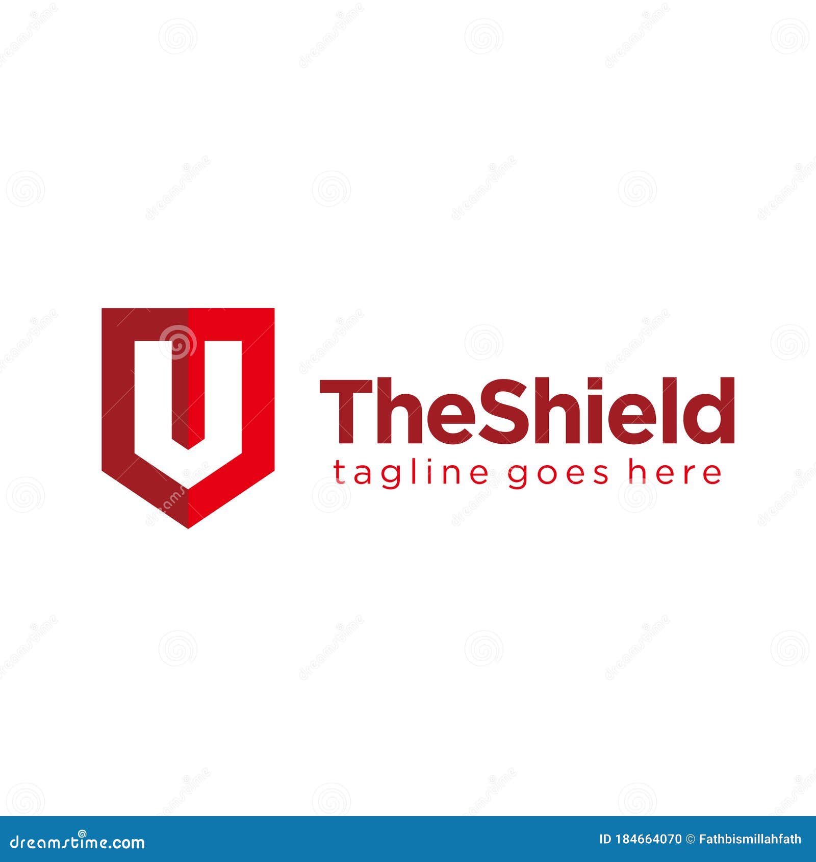 Letter U Shield Logo Design Vector Template. Security, Protector ...