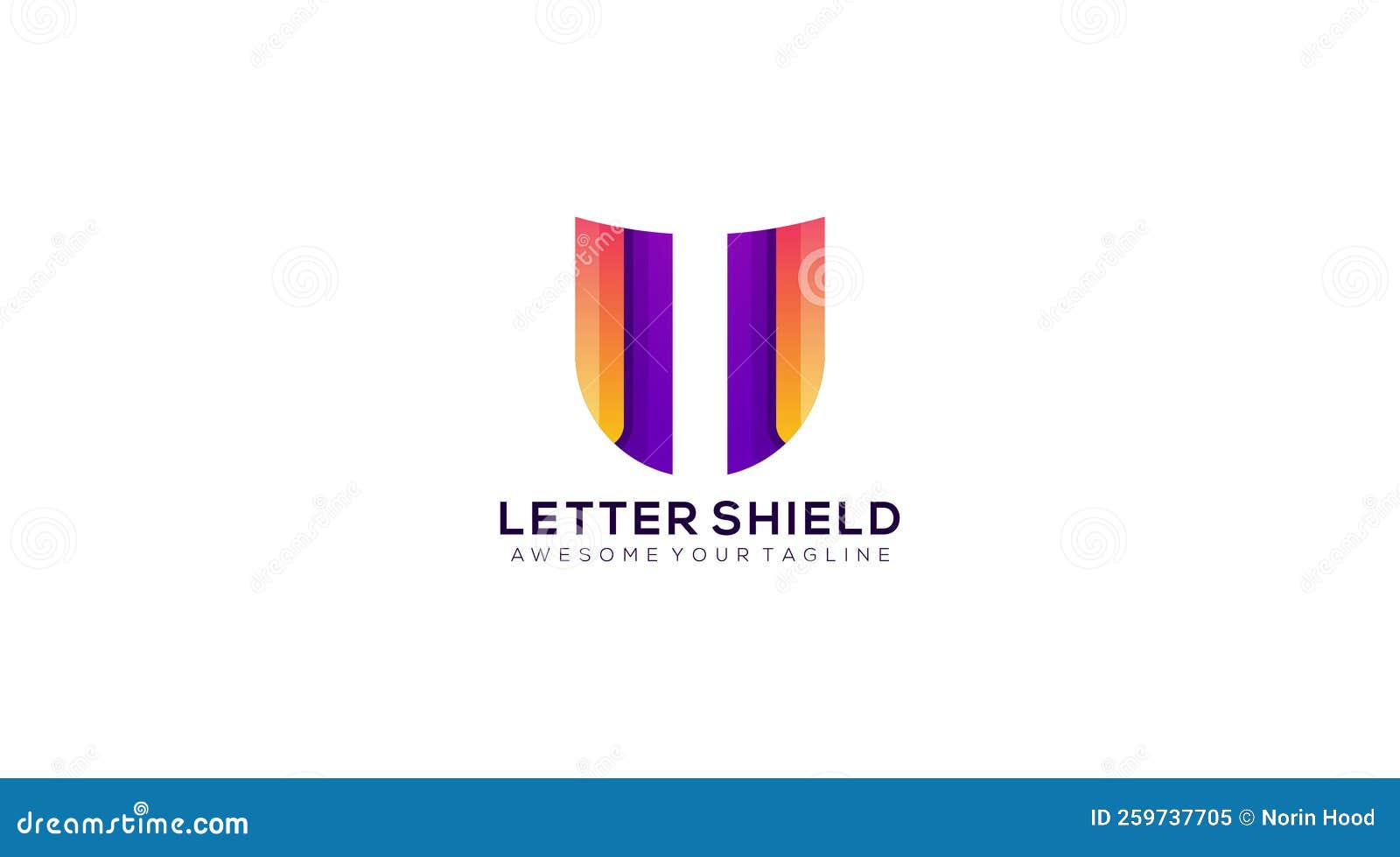 Letter U Shield Logo Icon Design Template Elements Stock Vector ...