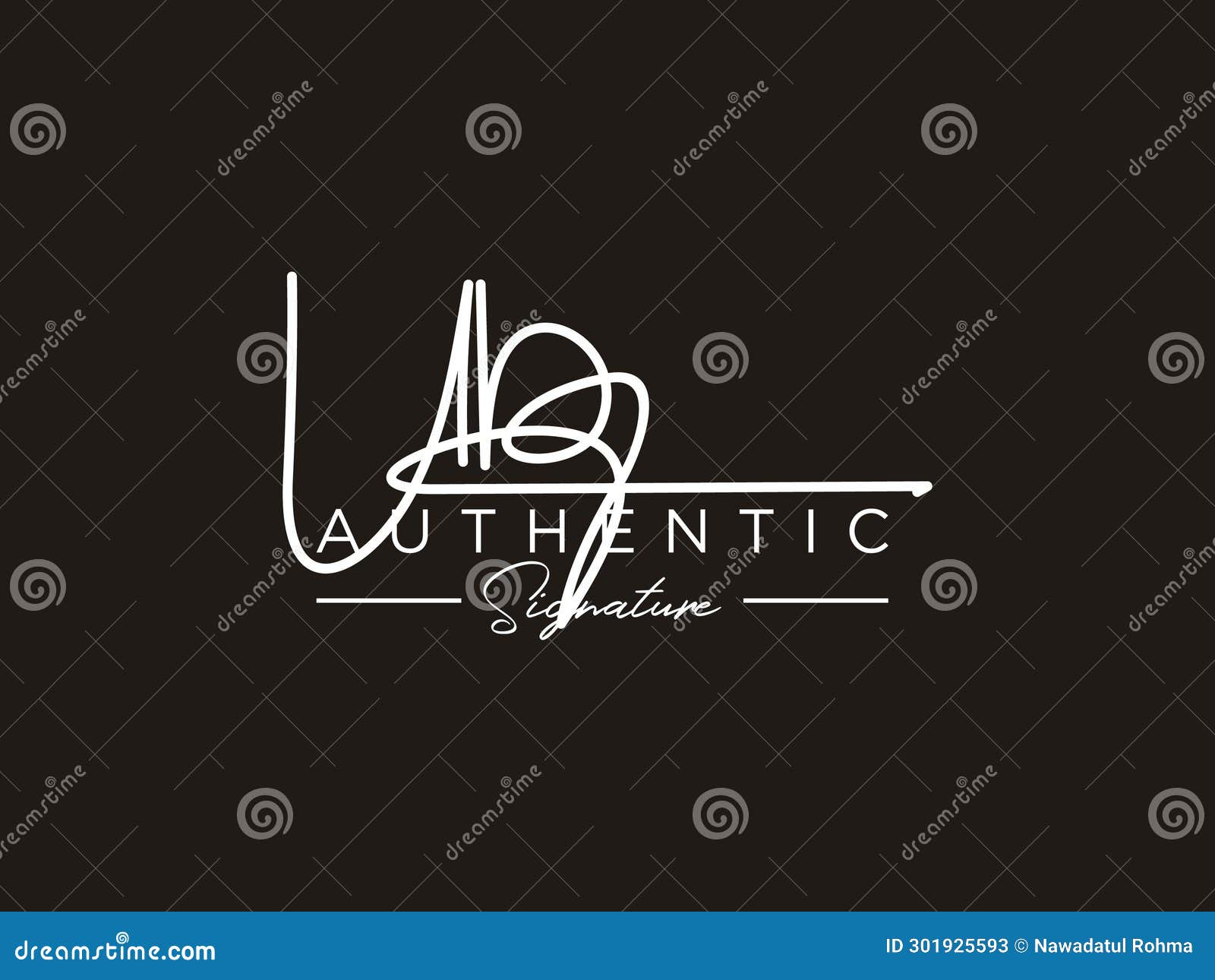 Letter UB Signature Logo Template Vector Stock Vector - Illustration of ...