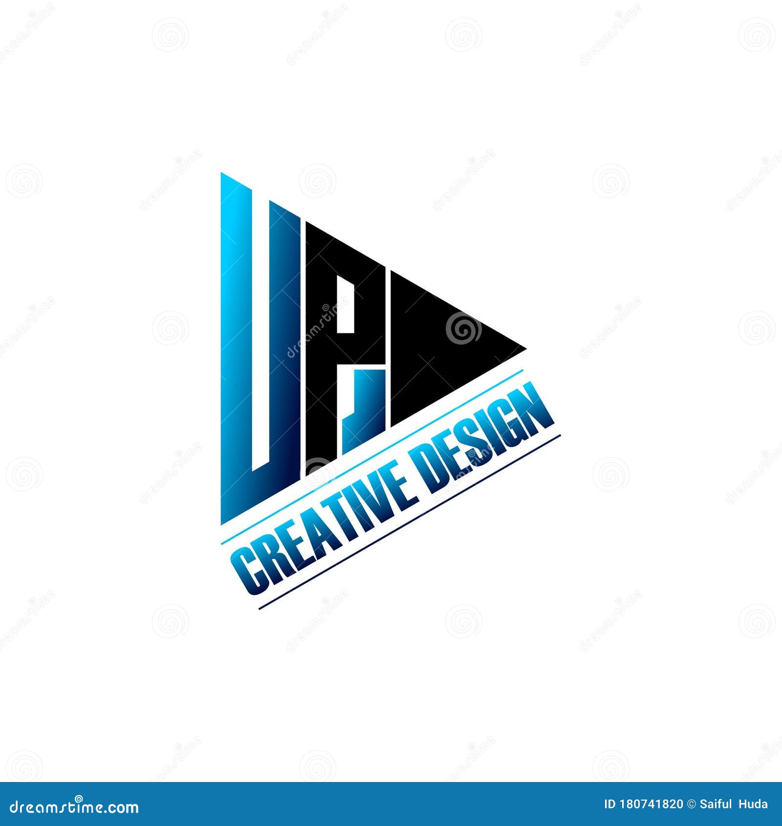 Letter UP Simple Logo Icon Design Vector Stock Vector - Illustration of ...