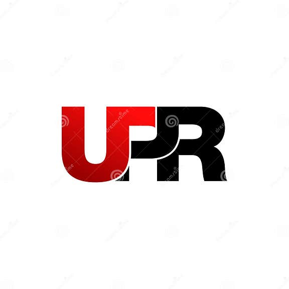 Letter Upr Simple Monogram Logo Icon Design. Stock Vector ...