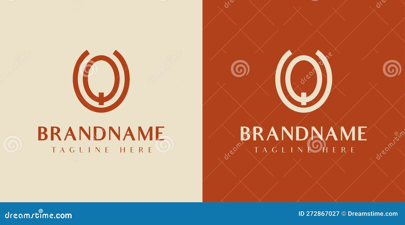 Letter UQ or QU Oval Logo, Suitable for Any Business with UQ or QU ...