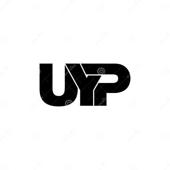 Letter UYP Simple Monogram Logo Icon Design. Stock Vector ...
