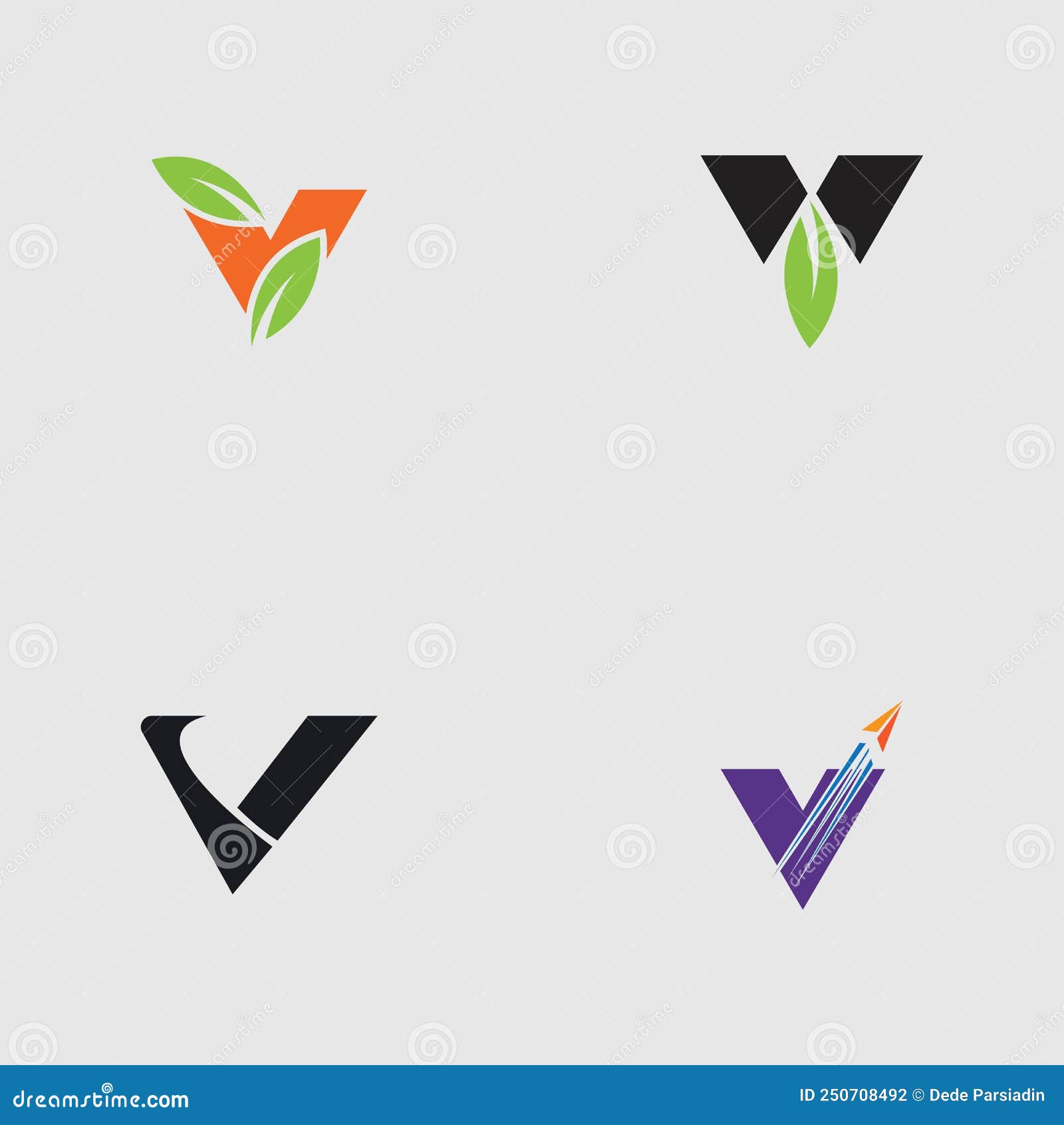 Letter V Business Corporate Abstract Unity Vector Logo Design Template ...