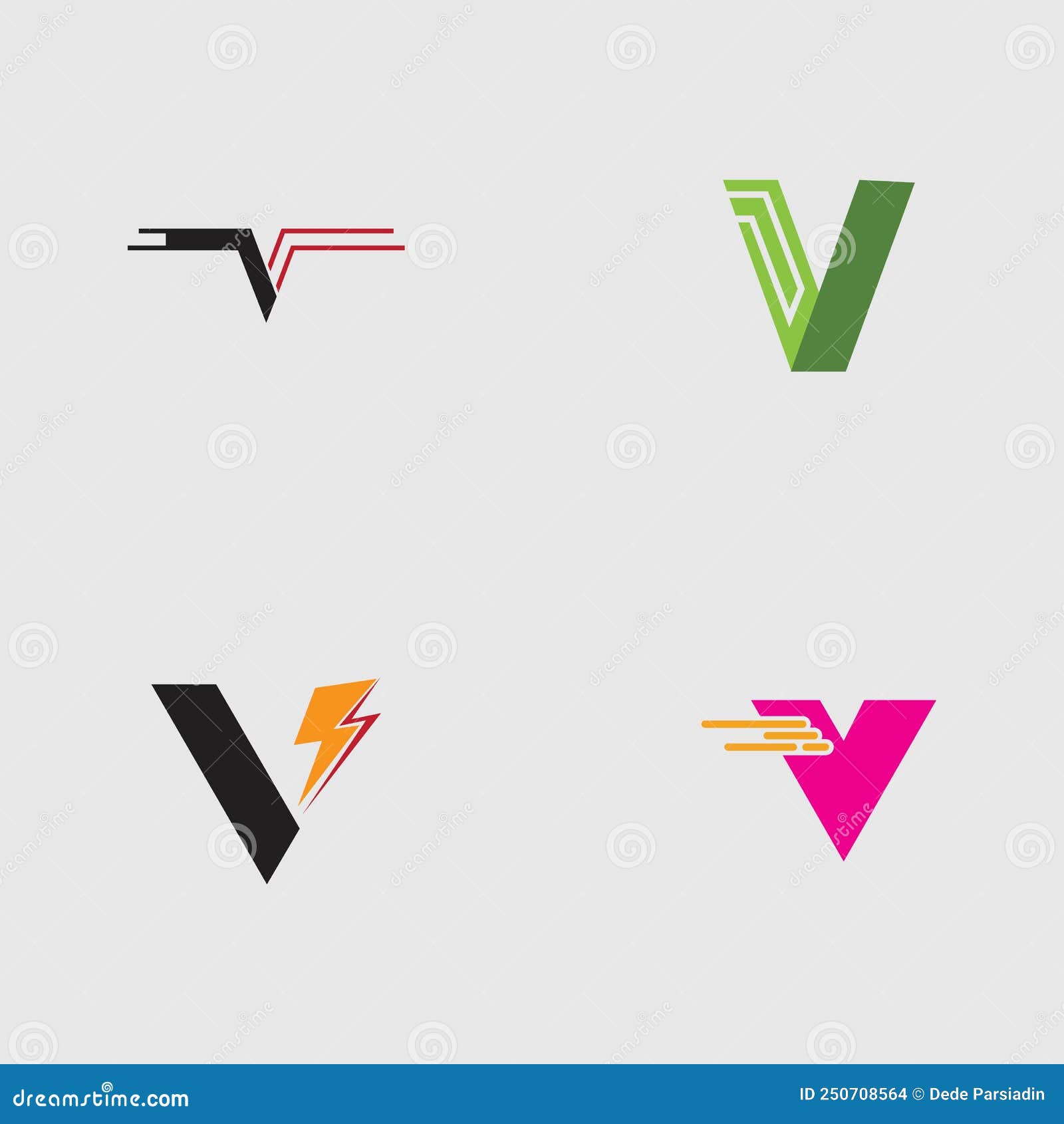 Letter V Business Corporate Abstract Unity Vector Logo Design Template ...