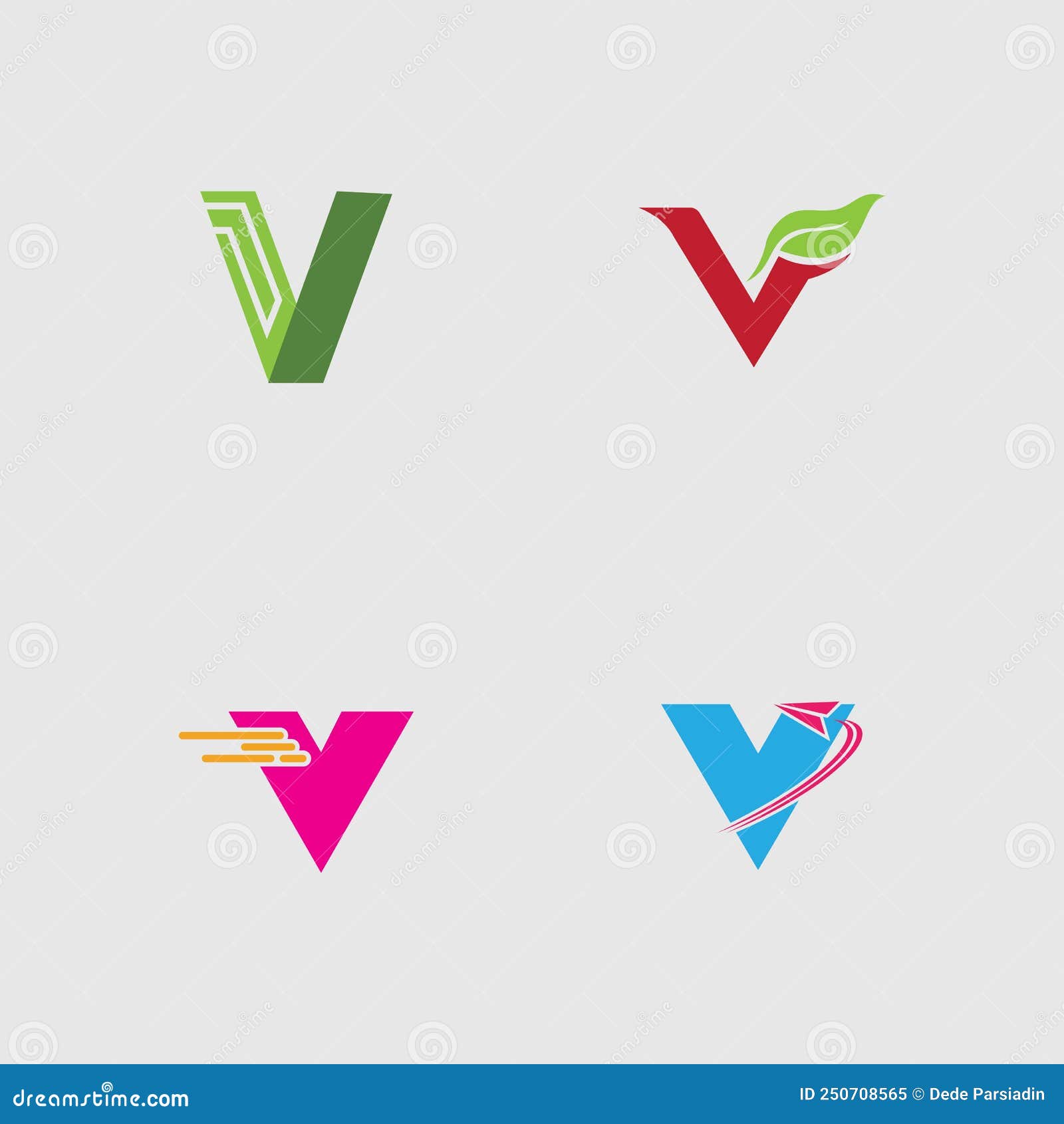 Letter V Business Corporate Abstract Unity Vector Logo Design Template ...