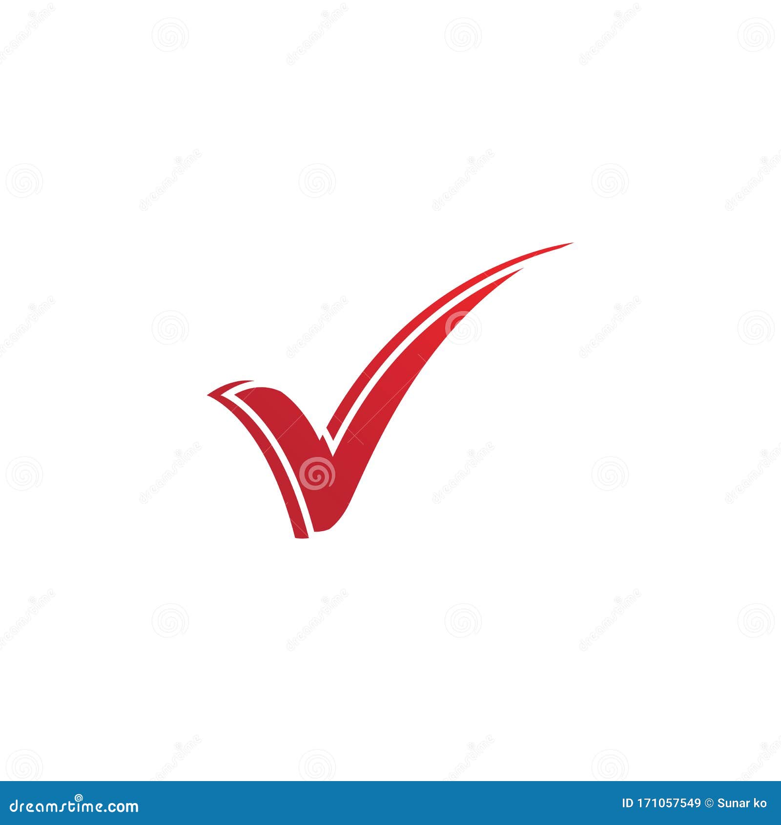 Letter V Check Mark Logo Icon Design Template Elements-vector Stock ...