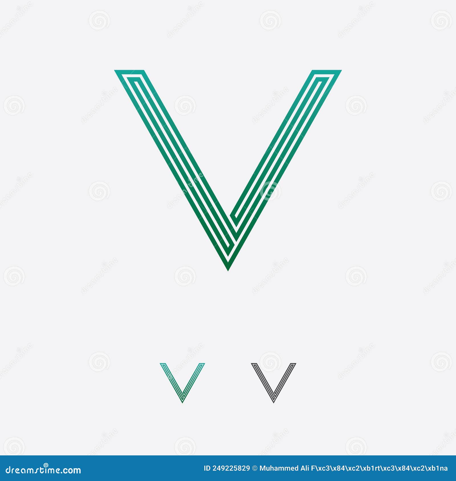 Cool Letter V