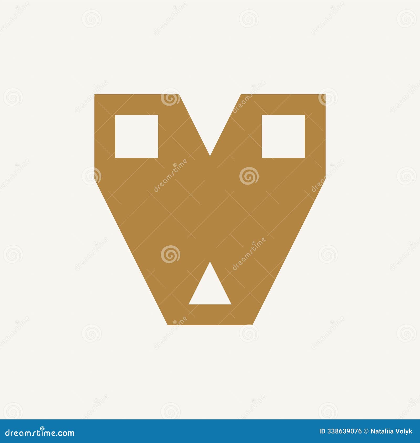 Letter V logo stock vector. Illustration of concept - 338639076