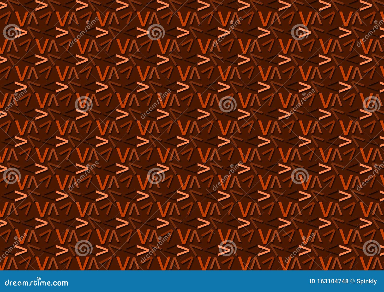Letter V Pattern Wallpaper for Use with Designs or Background Stock ...