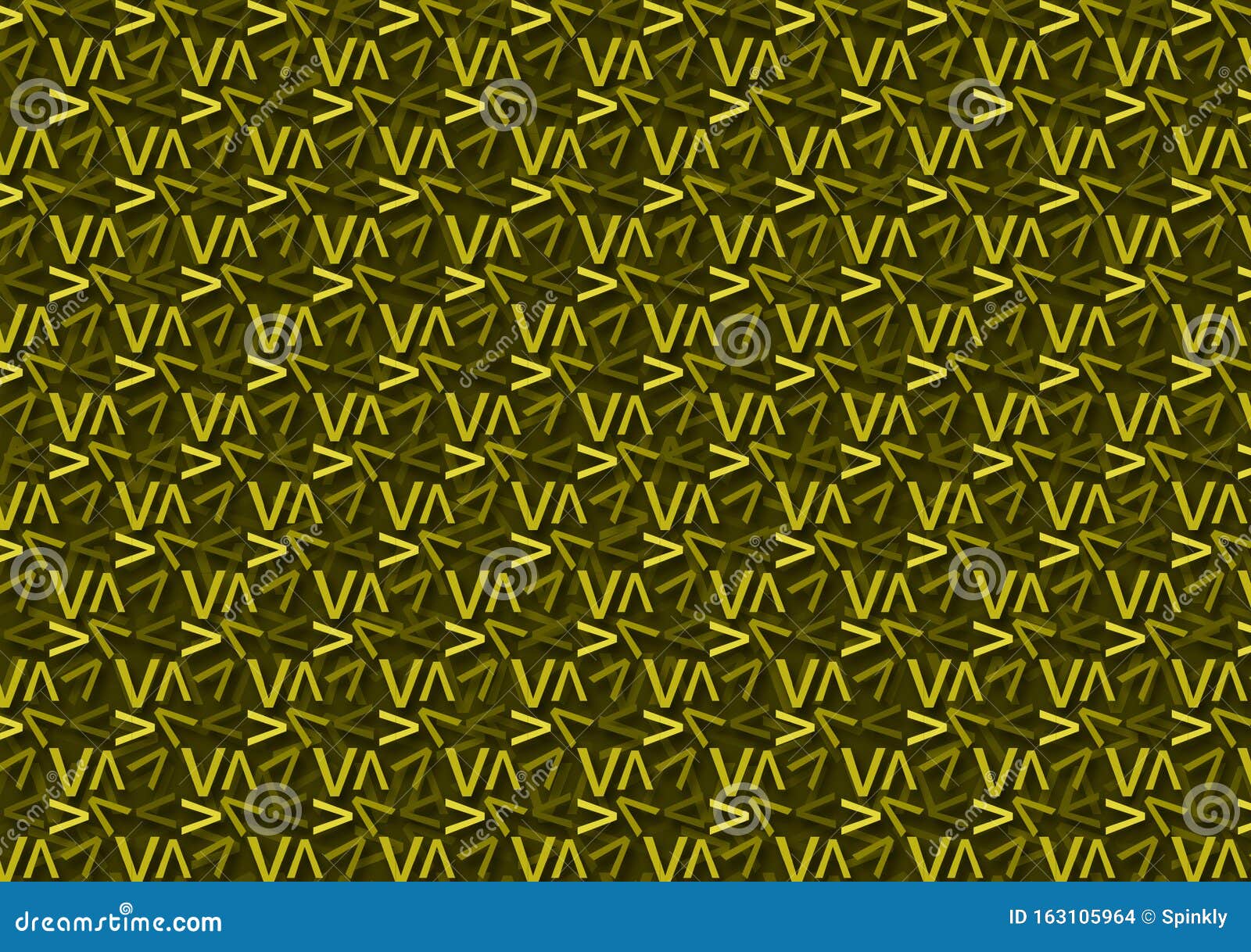 Letter V Pattern Wallpaper for Use with Designs or Background Stock ...