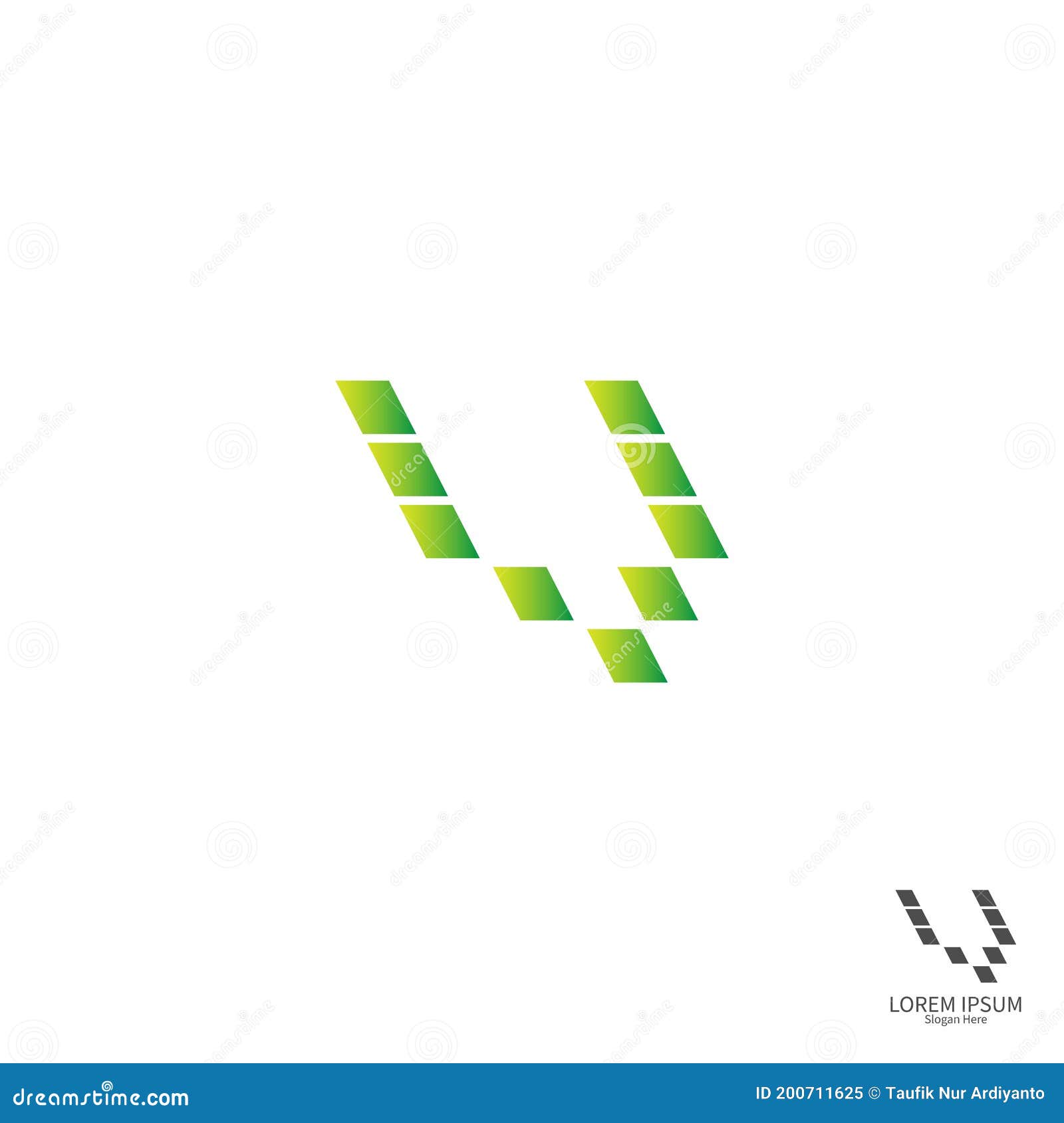 Letter V Square Logo Icon Concept Design Stock Vector - Illustration of ...