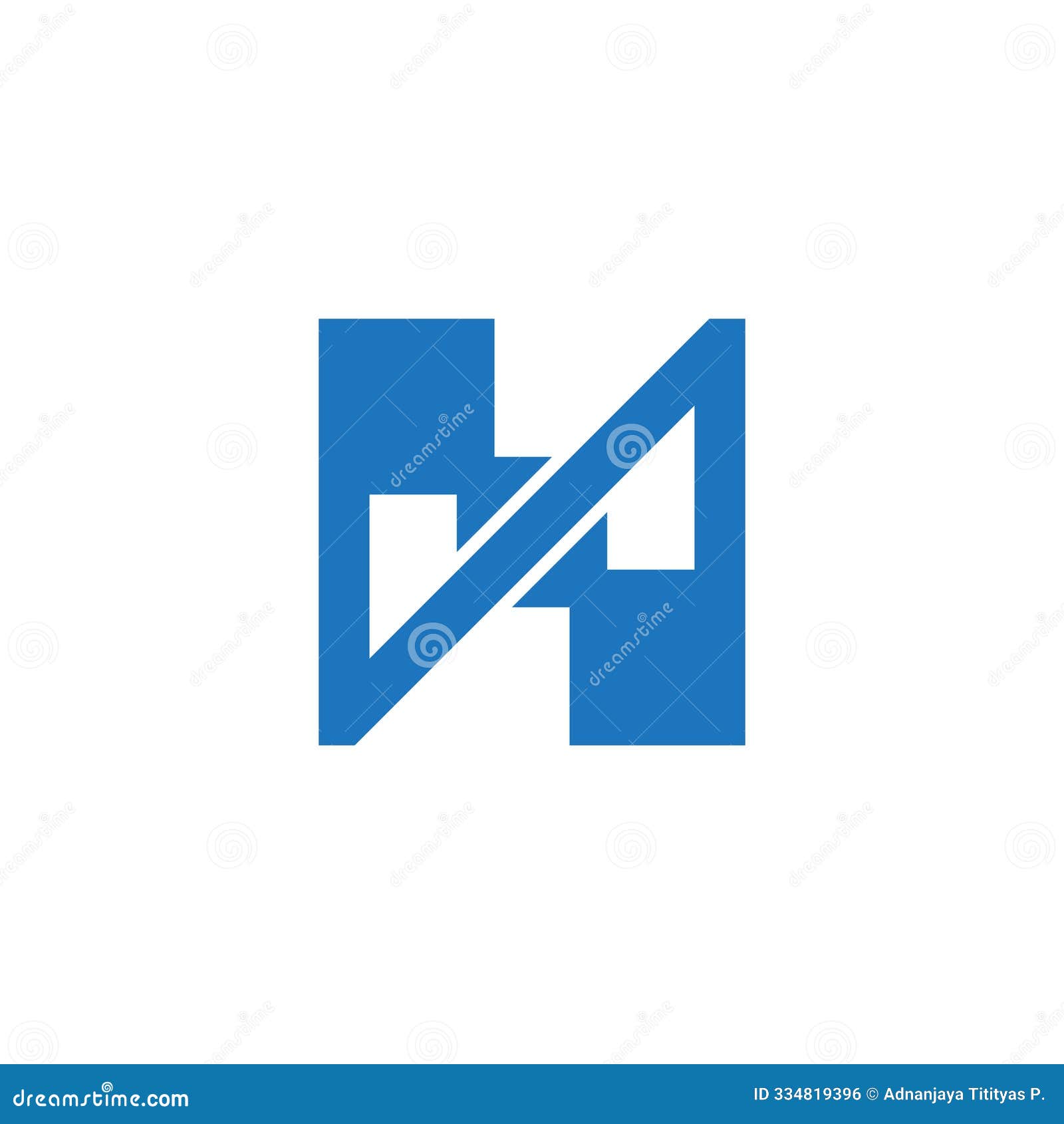 Letter Va Linked Squares Logo Vector Stock Vector - Illustration of ...