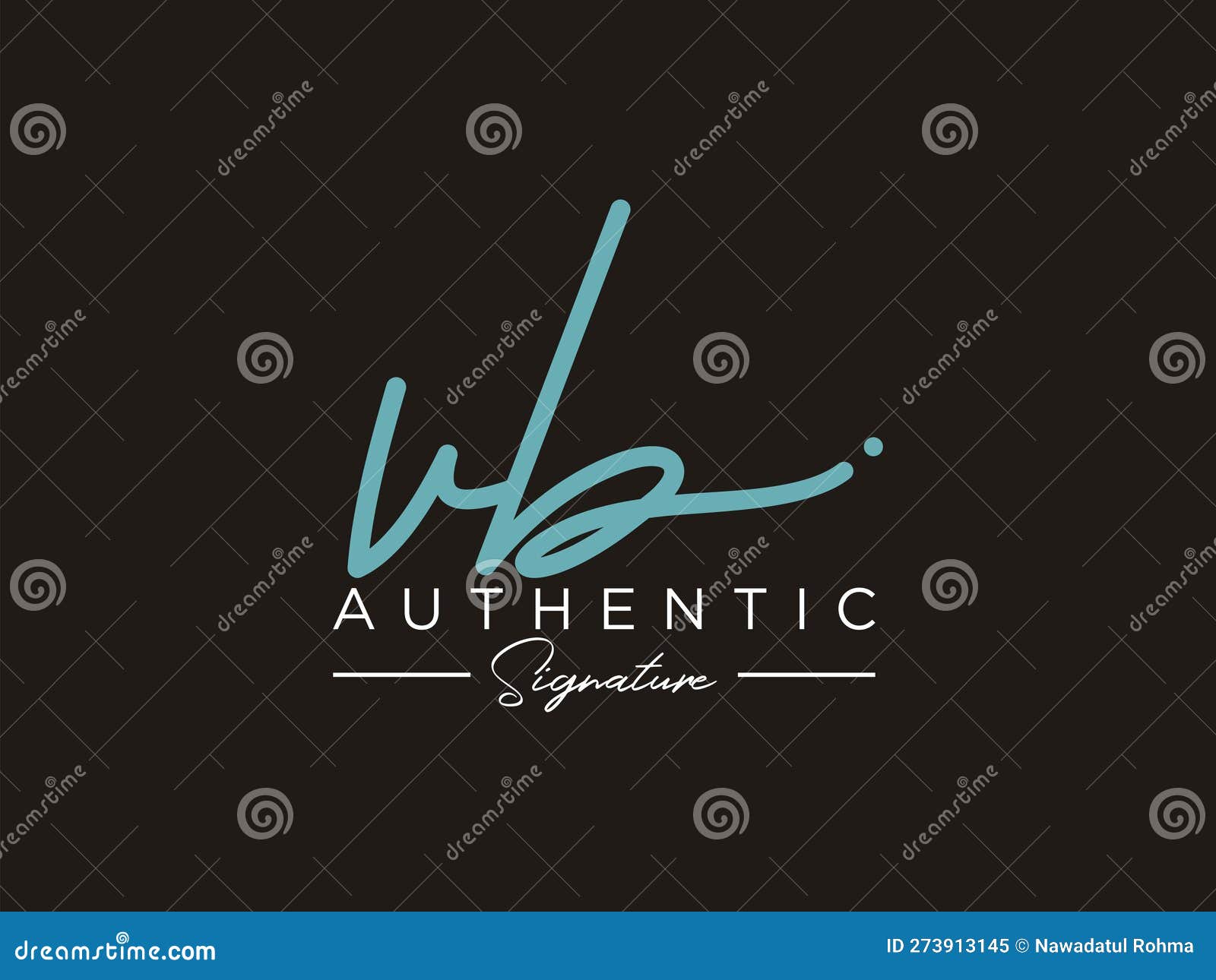 Letter VB Signature Logo Template Vector Stock Vector - Illustration of ...