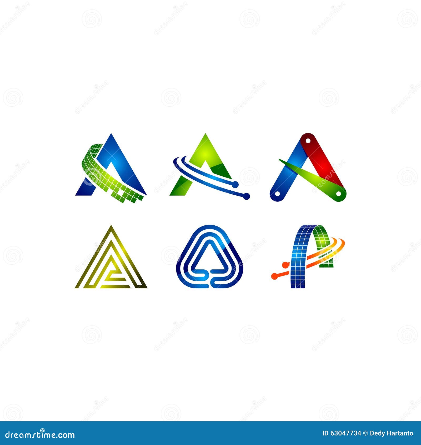 Letter a vector stock vector. Illustration of inspirations - 63047734