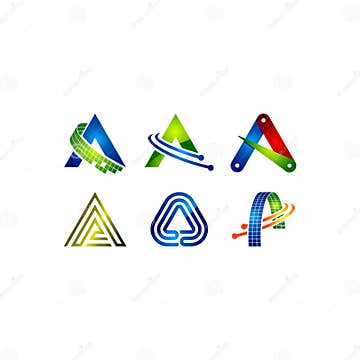 Letter a vector stock vector. Illustration of inspirations - 63047734