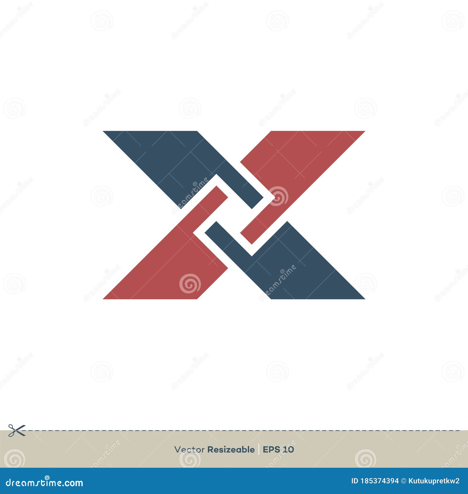 Letter X Vector Logo Template Illustration Design. Vector EPS 10 Stock ...