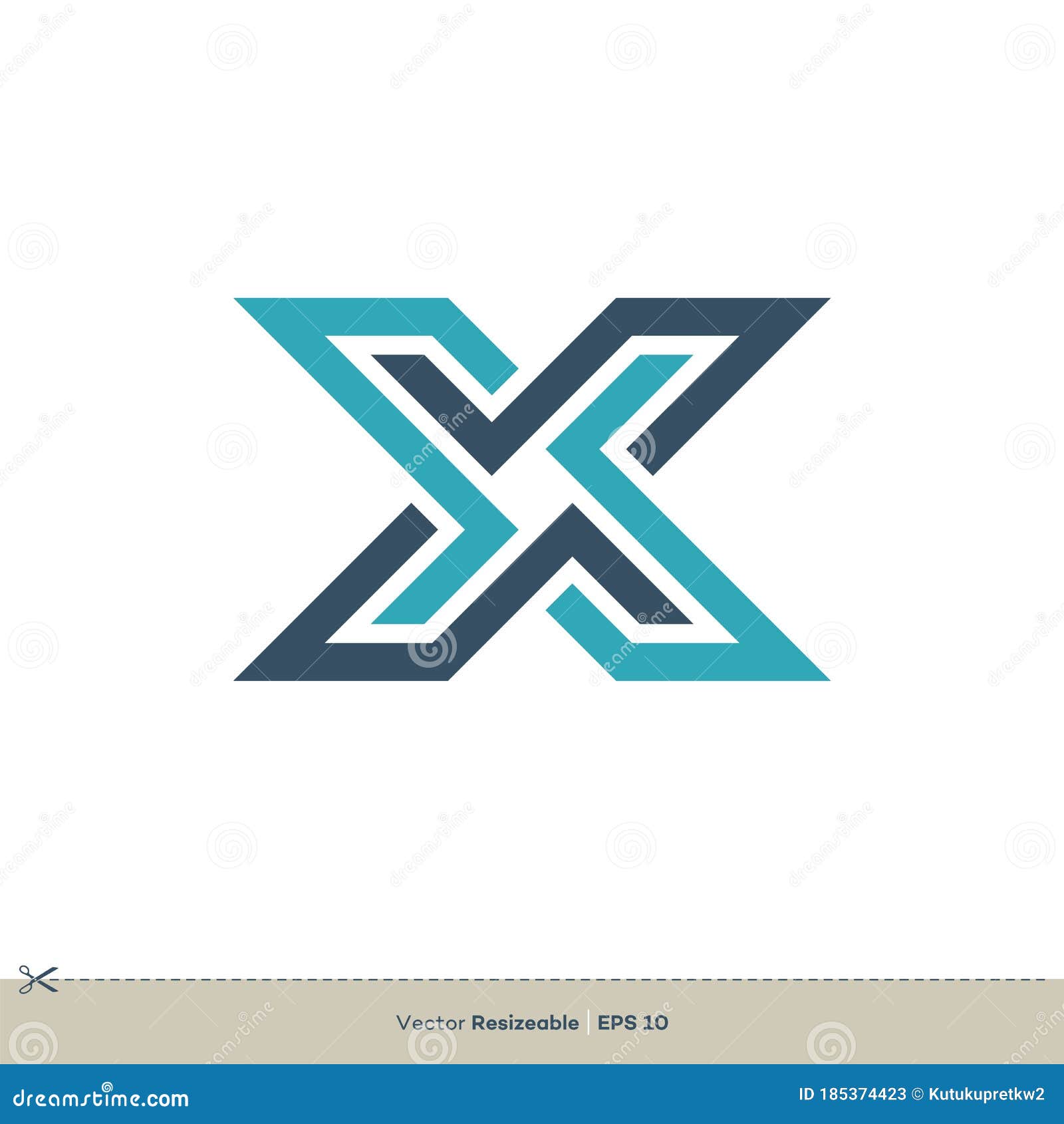 Letter X Vector Logo Template Illustration Design. Vector EPS 10 Stock ...