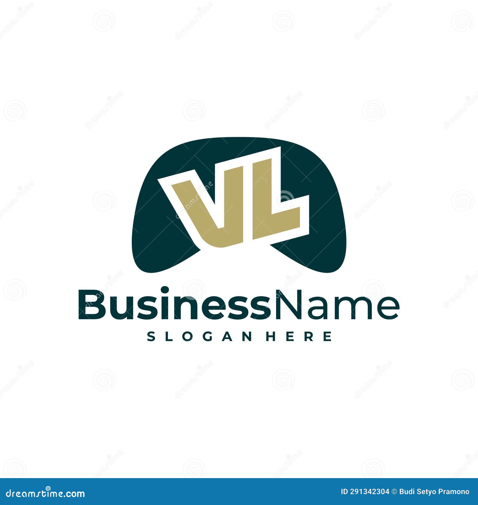 Letter VL Game Logo Design Vector. Luxury VL Logo Design Template ...