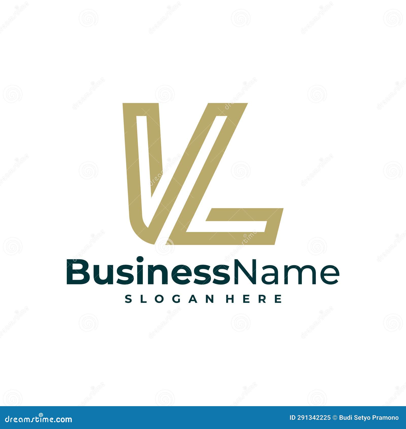 Letter VL Logo Design Vector. Luxury VL Logo Design Template Concept ...