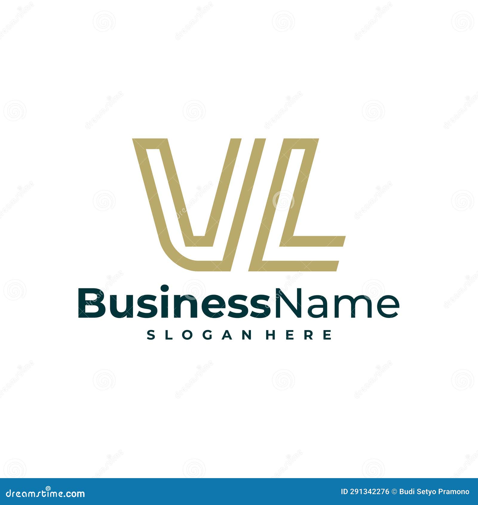 Letter VL Logo Design Vector. Luxury VL Logo Design Template Concept ...