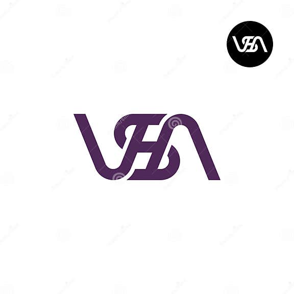Letter VSA Monogram Logo Design Stock Vector - Illustration of ...