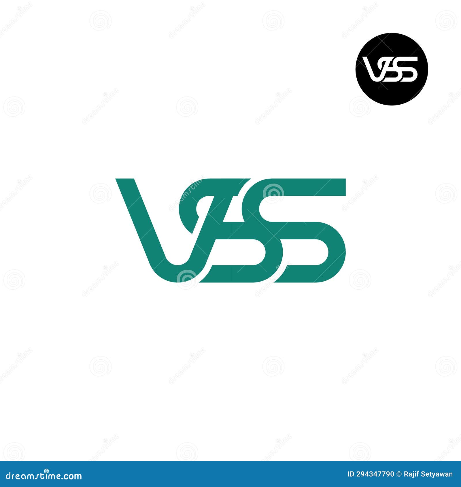 Letter VSS Monogram Logo Design Stock Vector - Illustration of monogram ...