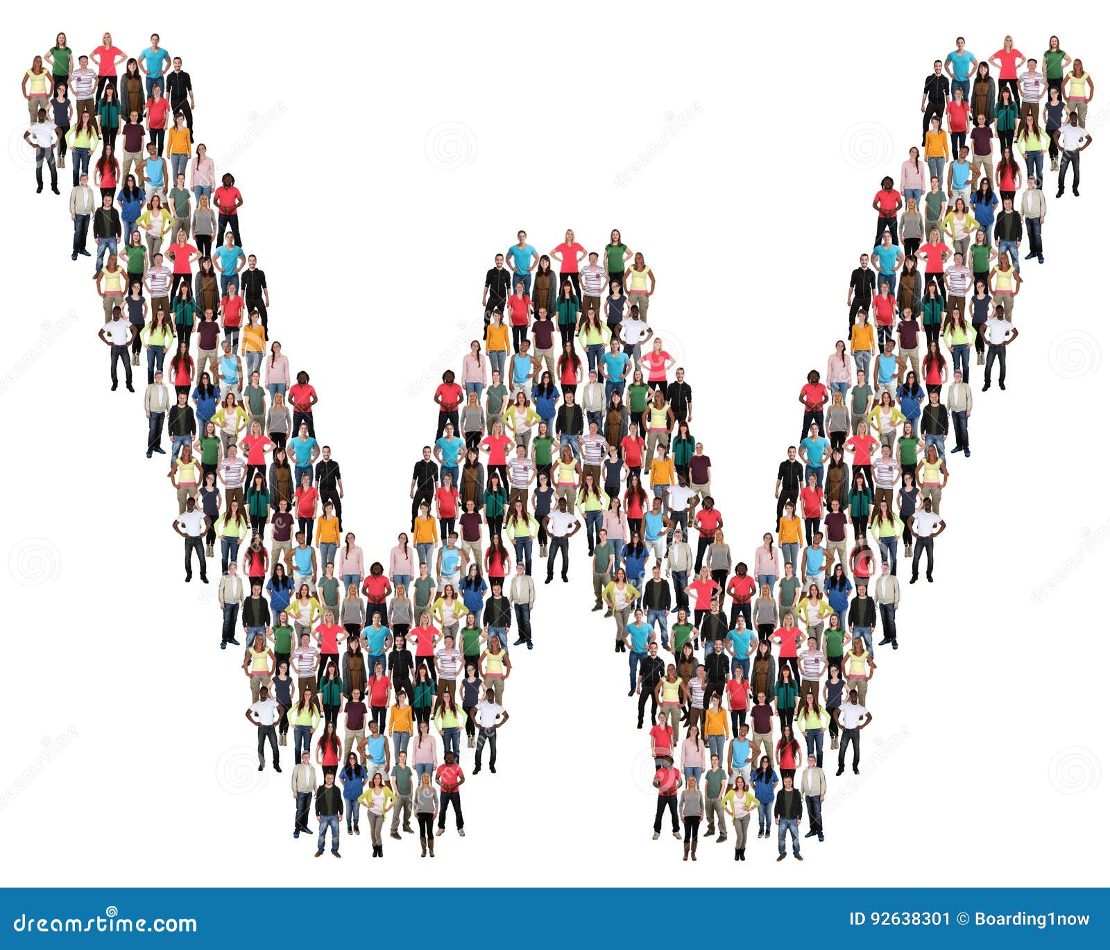 Letter W Alphabet Group of People Stock Image - Image of alphabet ...