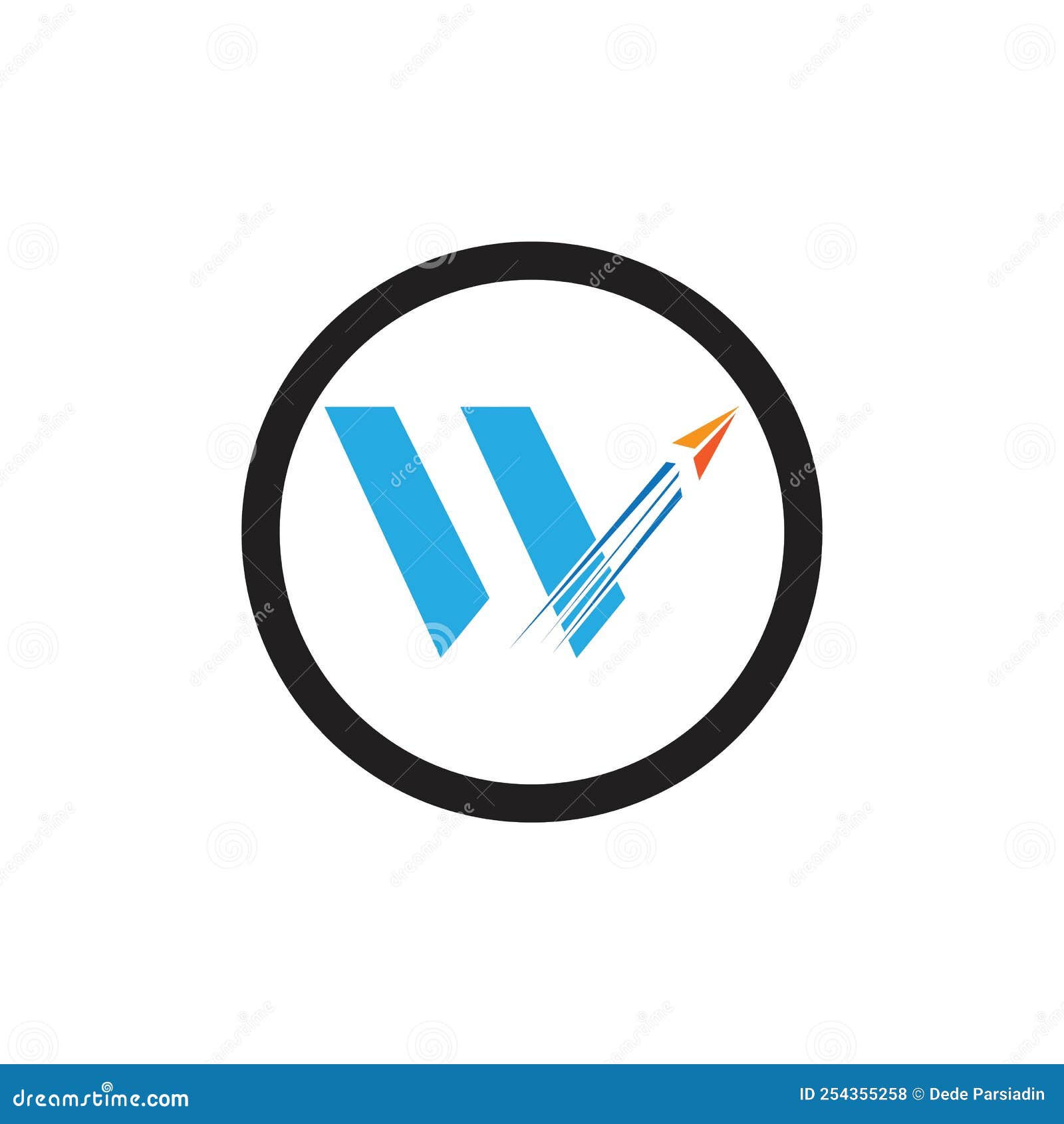 Letter W Business Corporate Abstract Unity Vector Logo Design Template ...