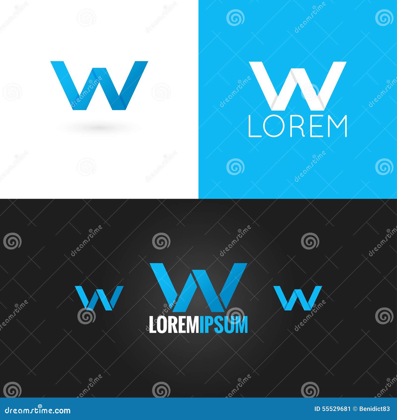 Letter W Logo Design