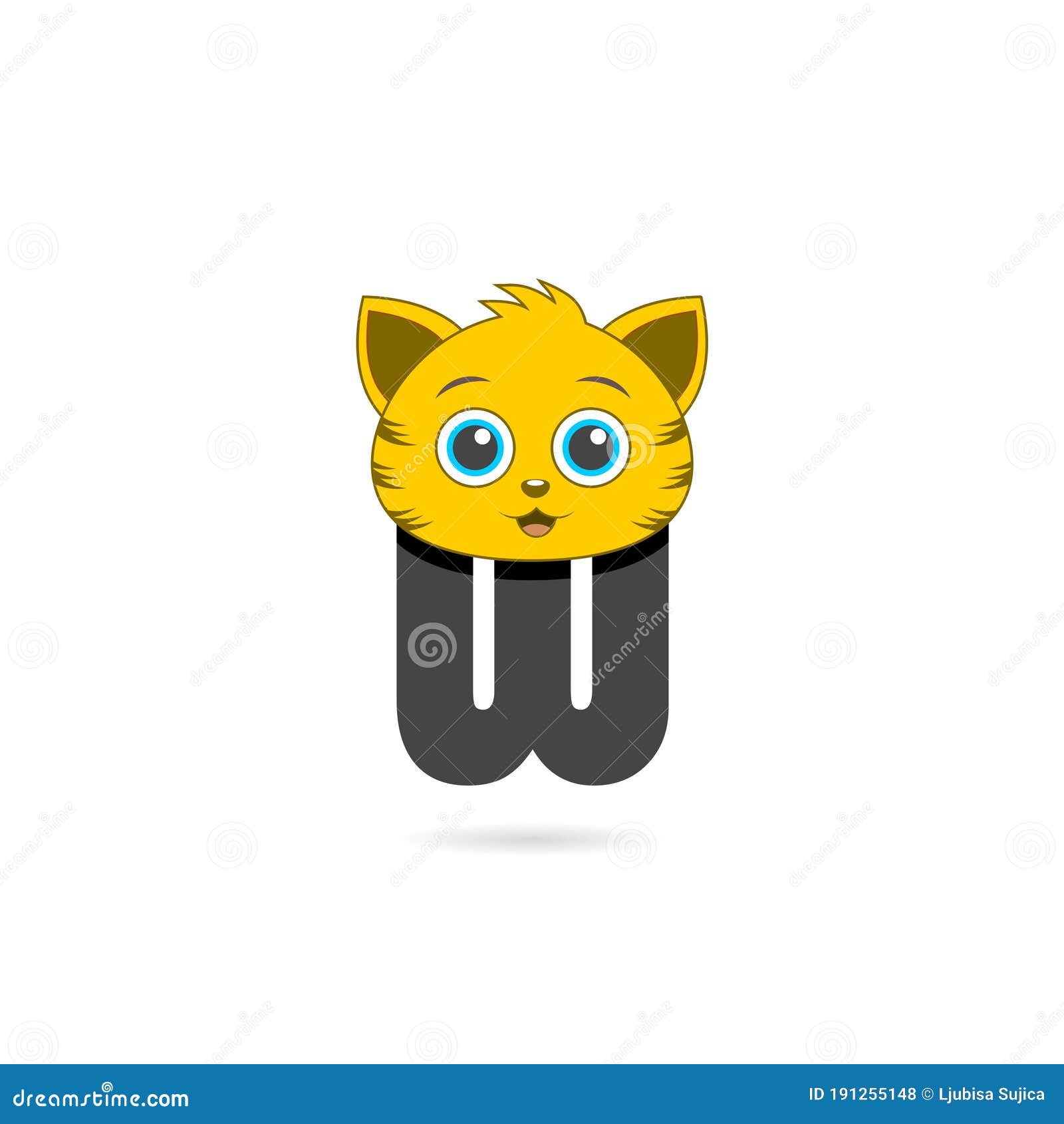 Letter W Logo Design with Shadow Stock Vector - Illustration of design ...