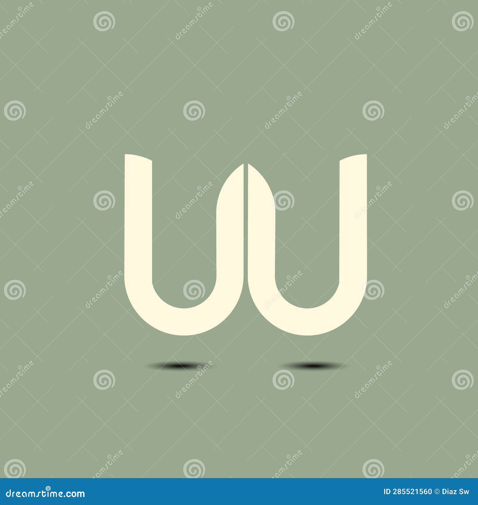 Letter W Logo Template Vector Stock Vector - Illustration of branding ...