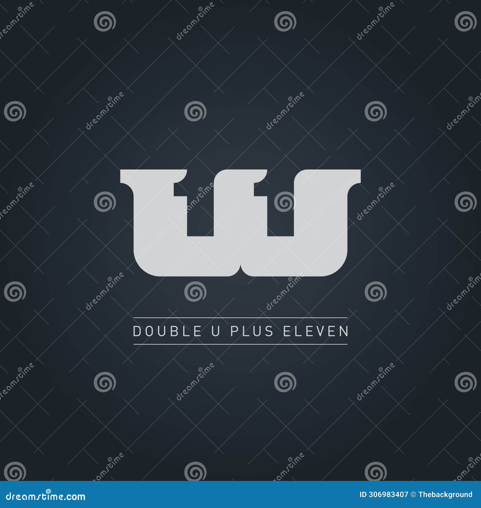 Letter W and Number 11 (eleven). W11 Logo. Vector Design Element or ...