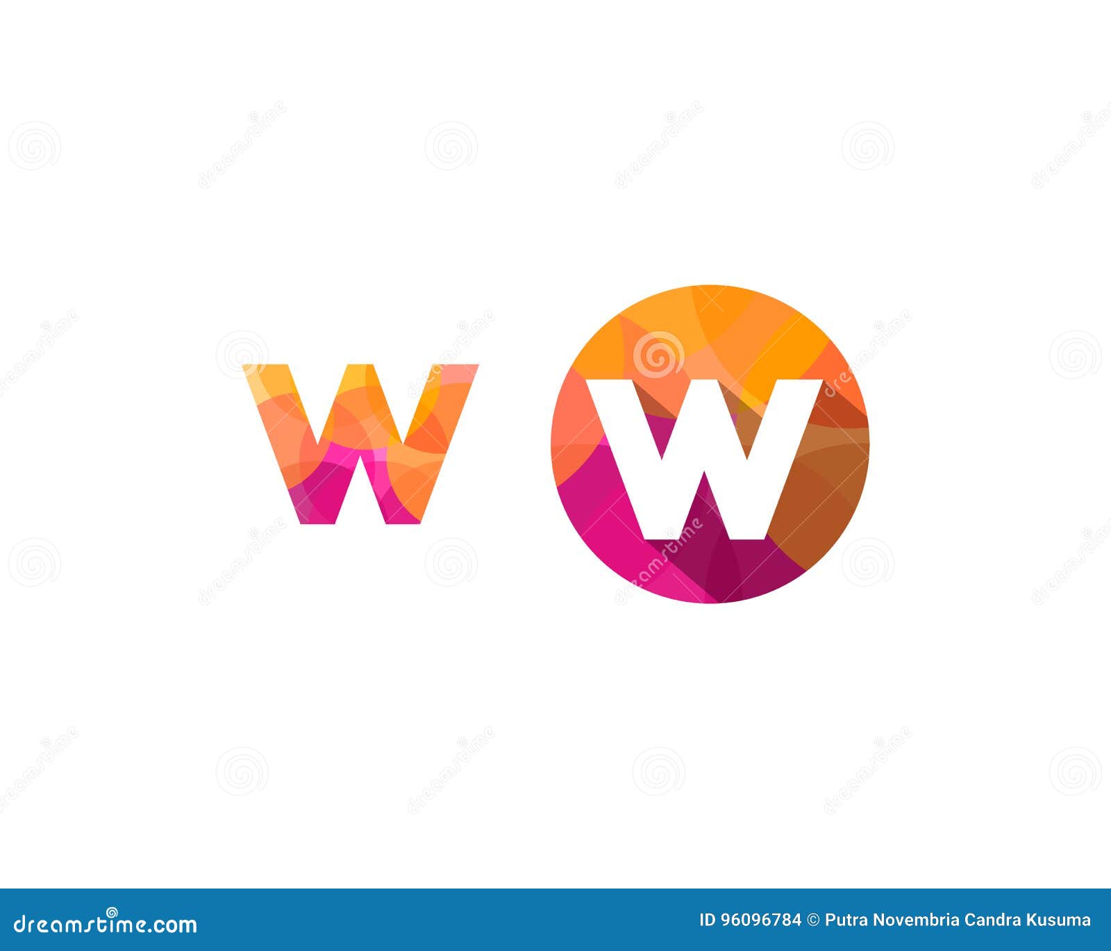 Letter W Pixel Icon Logo Design Element Stock Vector - Illustration of ...