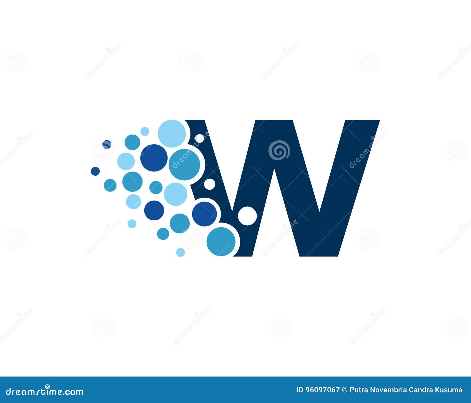 Letter W Pixel Icon Logo Design Element Stock Vector - Illustration of ...
