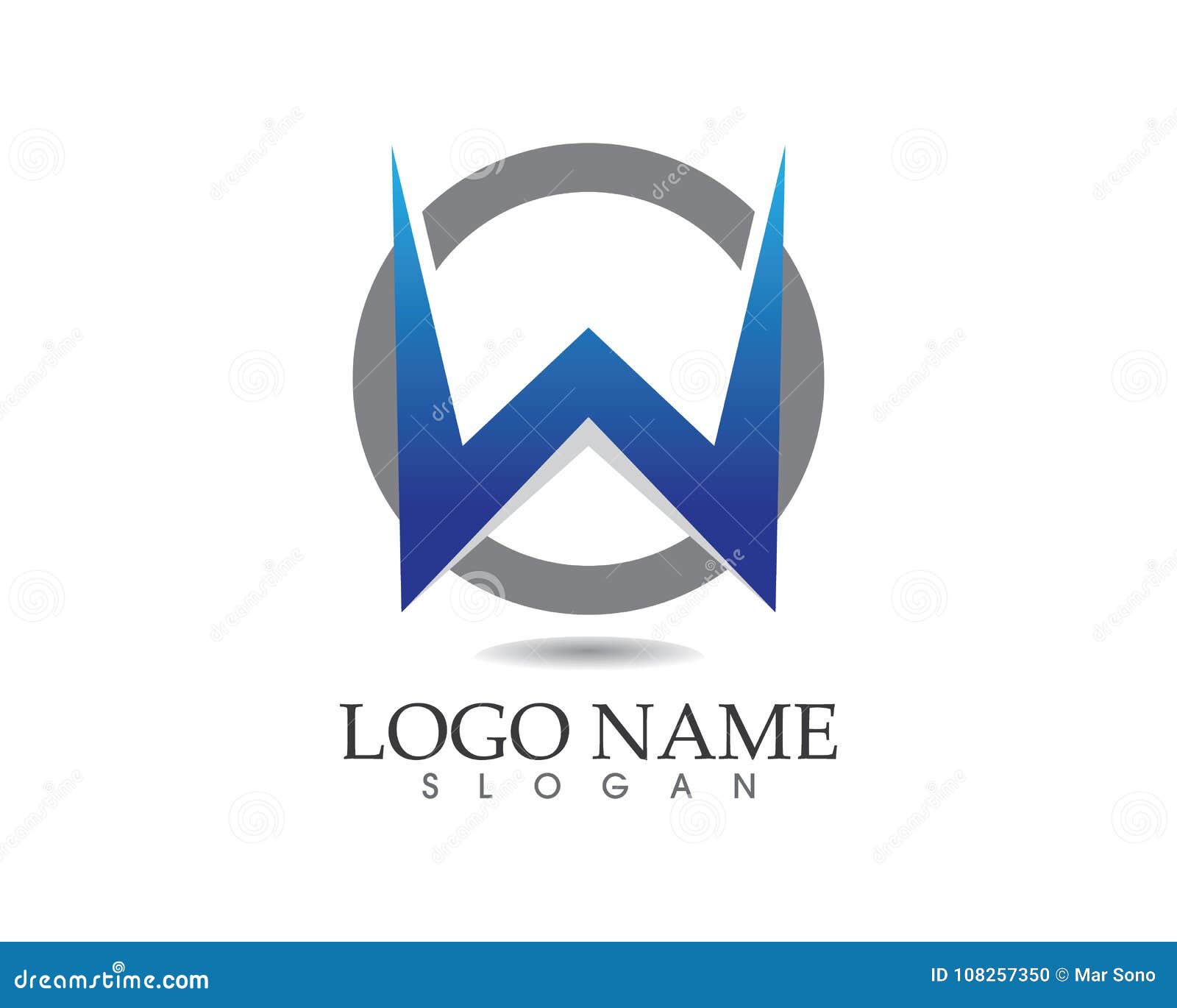 Letter W Vector Icons Logo and Symbols Stock Vector - Illustration of ...