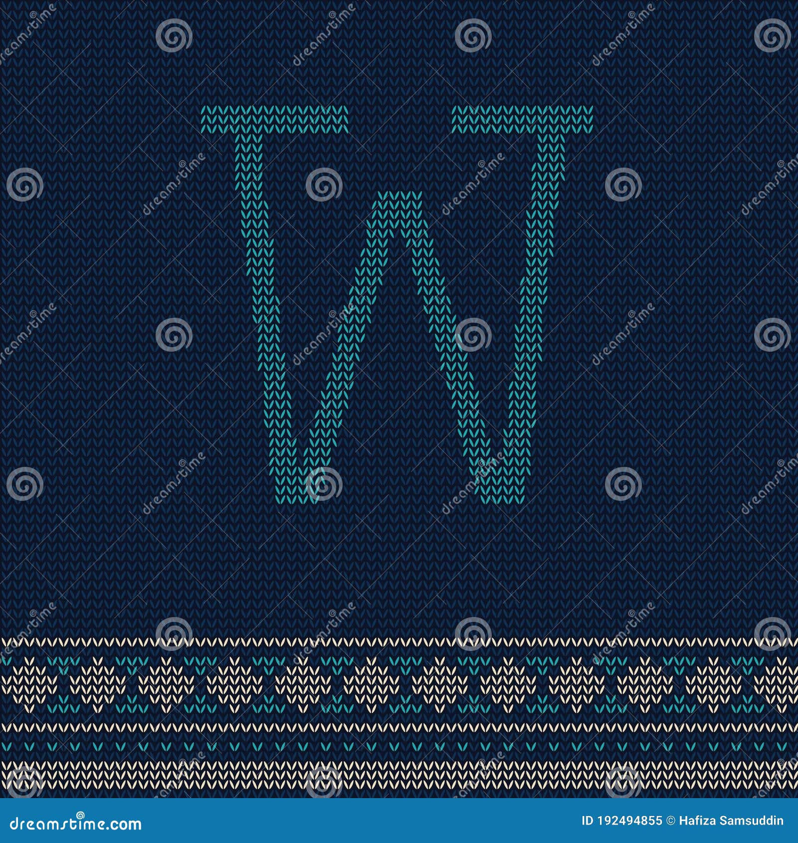 Letter W. Vector Illustration Decorative Design Stock Vector ...