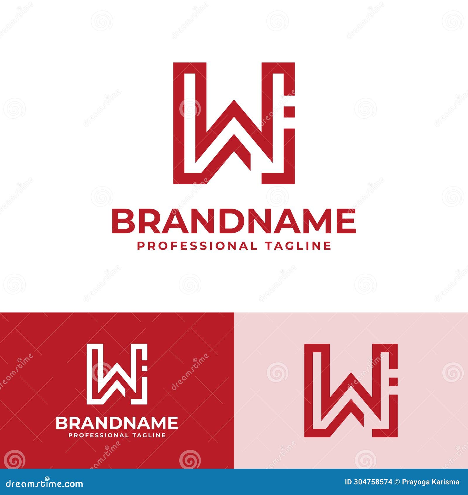 Letter WJ Modern Logo, Suitable for Business with WJ or JW Initials ...